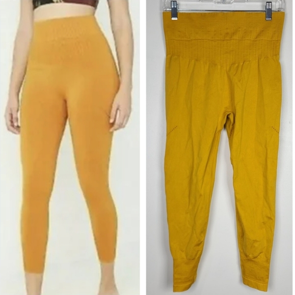 JoyLab | Pants & Jumpsuits | Joy Lab Harvest Marigold Yellow High Waist ...